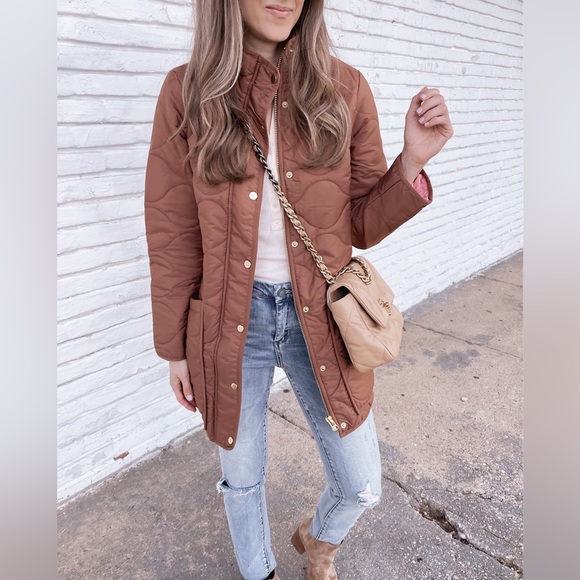 J. Crew | Jackets & Coats | Nwt J Crew Quilted Cocoon Puffer Coat In ...